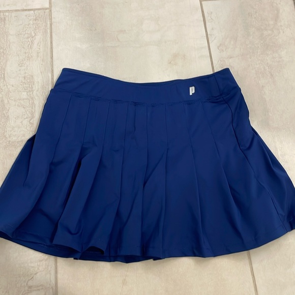 Prince | Bottoms | Prince Girls Match Pleated Tennis Skort Navy Blue L ...